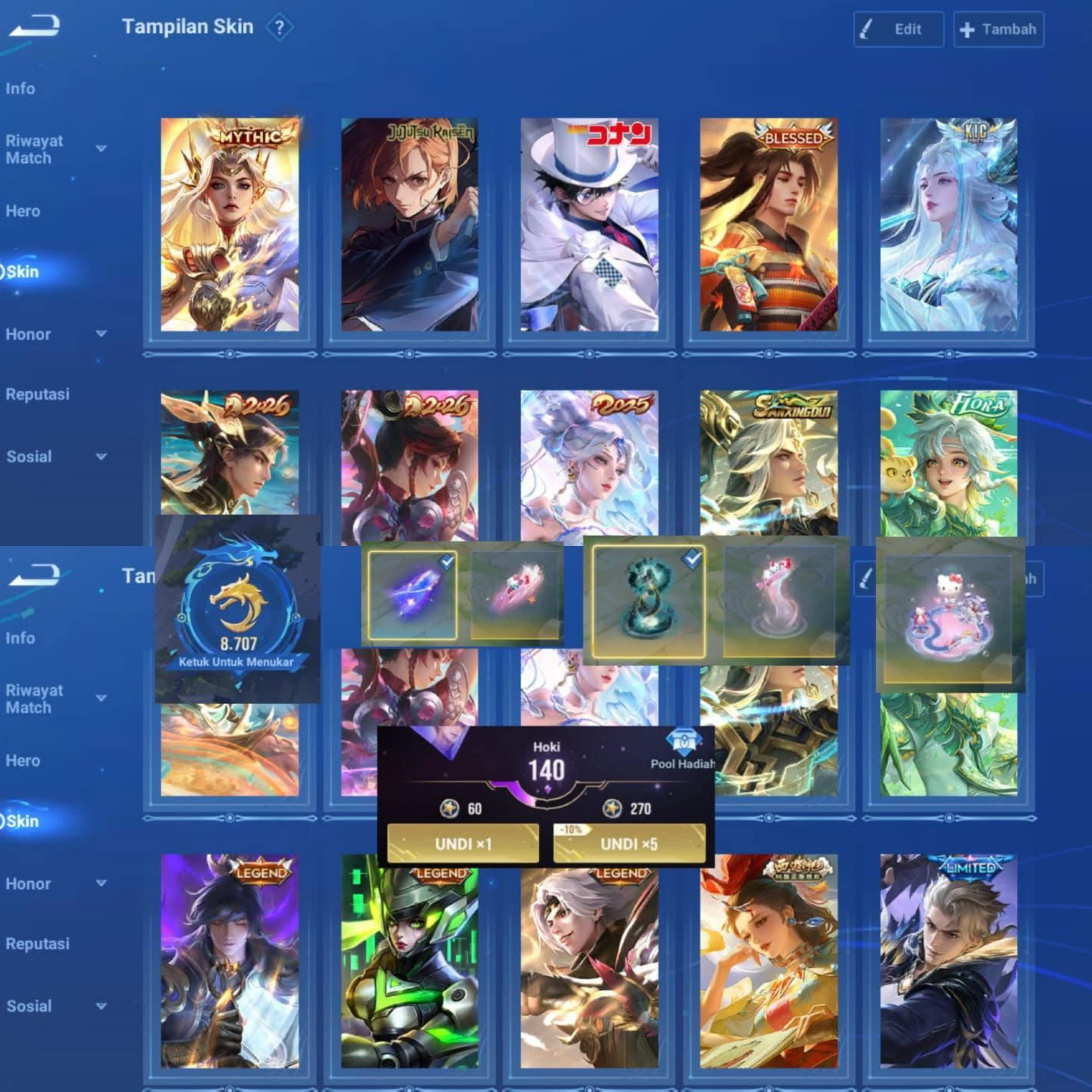 MYTHIC MULAN — Honor of Kings — Pom2Store.ID